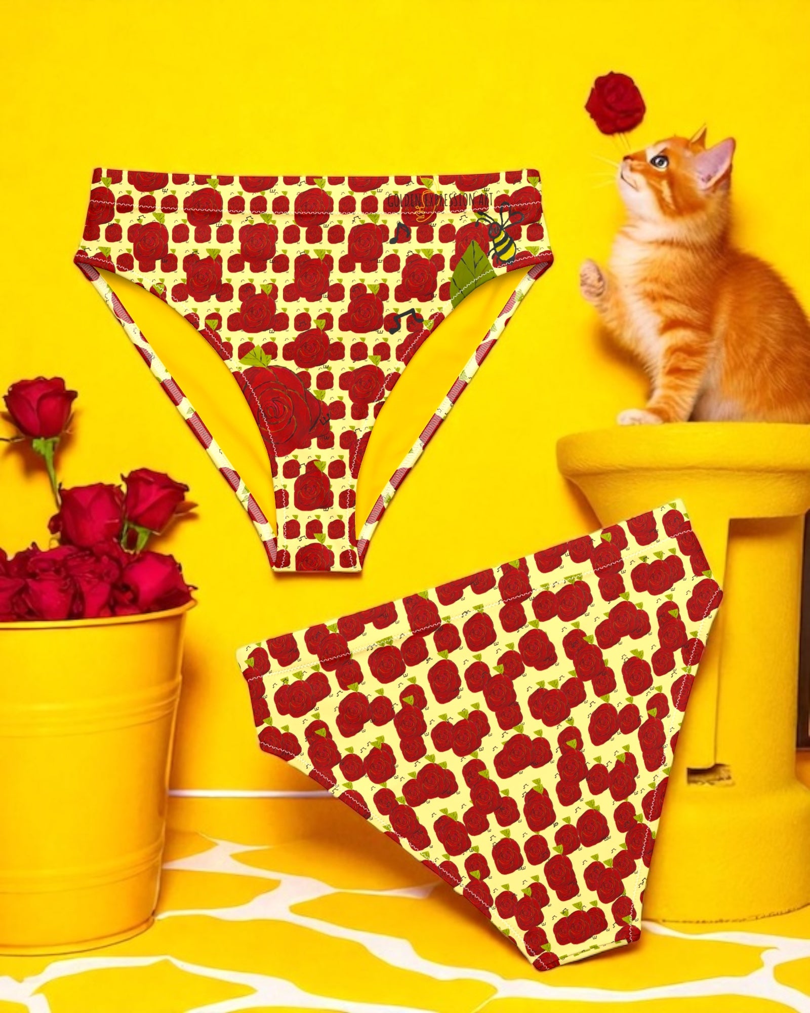 Sunshine Venus Bikini Bottom – Golden Expression Art